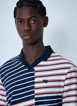 WALES BONNER Logo Motif Polo Shirt