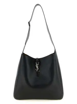 Saint Laurent Le 5 À 7 Gobo' Maxi Shoulder Bag - Black