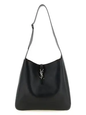 Saint Laurent Le 5 À 7 Gobo' Maxi Shoulder Bag - Black