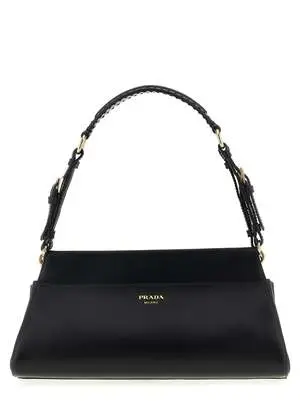 Prada Nappa Shoulder Bag - Black