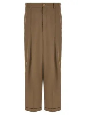 Marni Cool Wool Pants - Cream