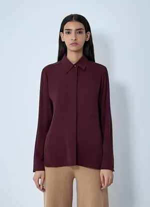 Max Mara Silk Shirt - Red