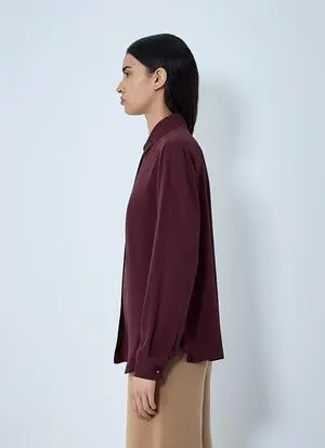 Max Mara Silk Shirt - Red