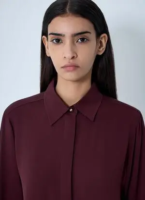 Max Mara Silk Shirt - Red