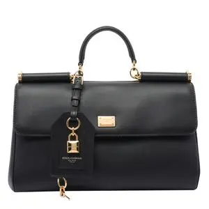 Dolce & Gabbana DOLCE & GABBANA My Sicily Handbag Black