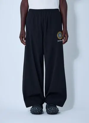 Balenciaga Logo Motif Track Pants - Black