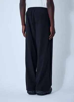 Balenciaga Logo Motif Track Pants - Black