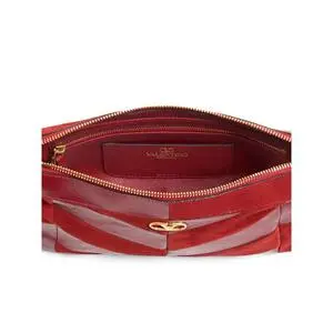 Valentino Garavani Chevron Patchwork Small Shoulder Bag
