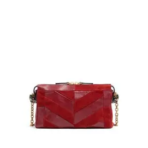 Valentino Garavani Chevron Patchwork Small Shoulder Bag