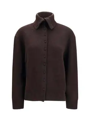 LISA YANG Denie Cashmere Cardigan - Brown