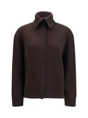 LISA YANG Lisa Yang Women Denie Cashmere Cardigan Brown