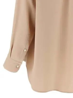 Brioni Cady Silk Shirt - Pink