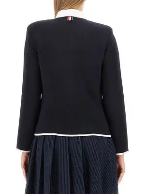 Thom Browne Single-breasted Jacket - Blue