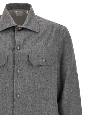 Brunello Cucinelli Flannel Overshirt
