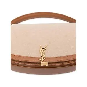 Saint Laurent Neutrals Tote Bags