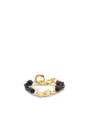 Saint Laurent Lambskin Bracelet - Multicolor