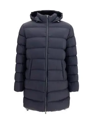 Herno Long Padded Jacket - Black