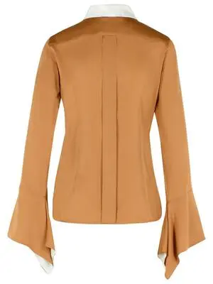 Max Mara Pio' Beige Silk Shirt - Cream