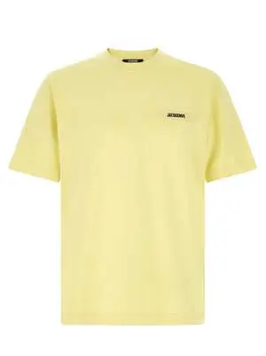 Jacquemus Le T-shirt Gros-grain' T-shirt - Yellow