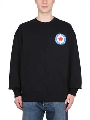 Kenzo Sweatshirt With Logo Print - Black