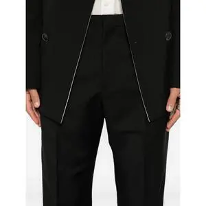 JIL SANDER Tailored Trousers - Black