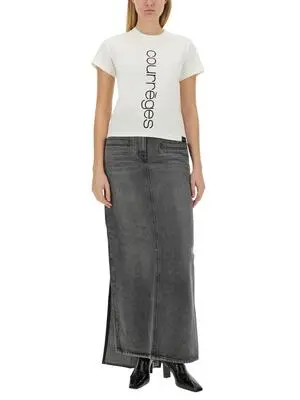 COURREGES Logo T-shirt