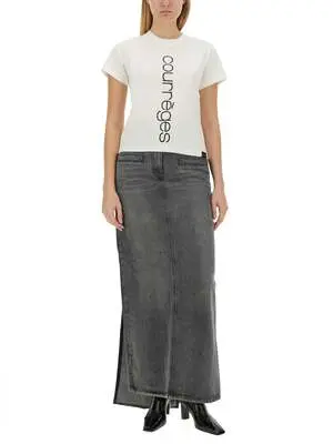 COURREGES Logo T-shirt