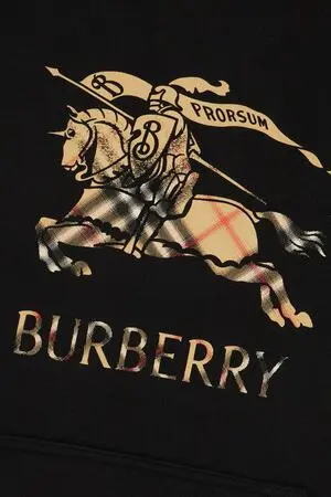 Burberry Hooded Sweatshirt With Logo