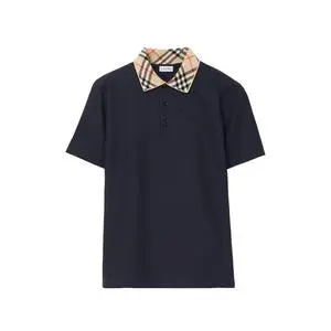 Burberry Polo Shirts - Blue
