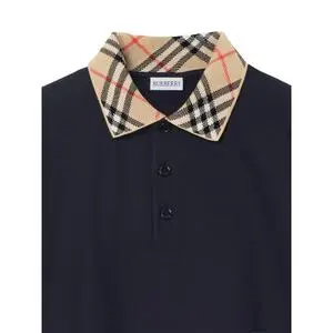 Burberry Polo Shirts - Blue