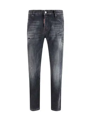 Dsquared2 Slim Twist Jeans - Black