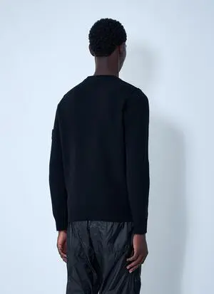 Stone Island Wool-blend Sweater - Black