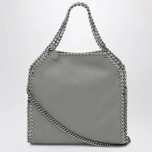 Stella McCartney Mini Falabella Tote Bag In Light Grey - Gray