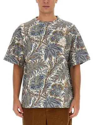 Etro Floral Print T-shirt - White