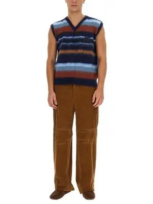 Etro Vest With Stripe Pattern