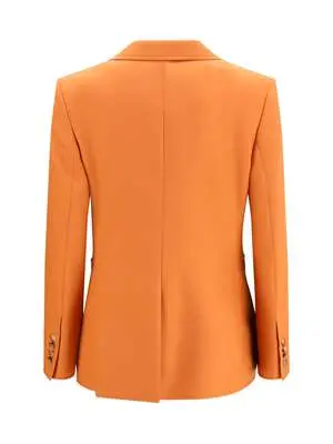 Chloé Straight-cut Wool Gabardine Blazer