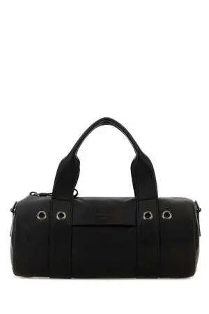 Prada Leather Route Handbag - Black