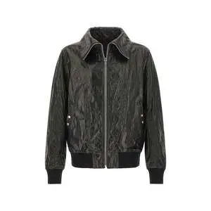 Rick Owens Jackets Leather Jackets - Black