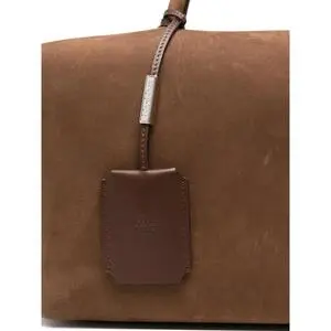 Max Mara Suede Tote Bag - Brown