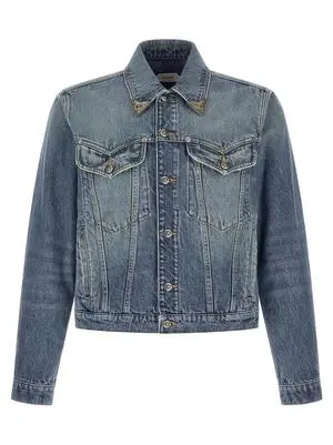Versace Medusa' Denim Jacket