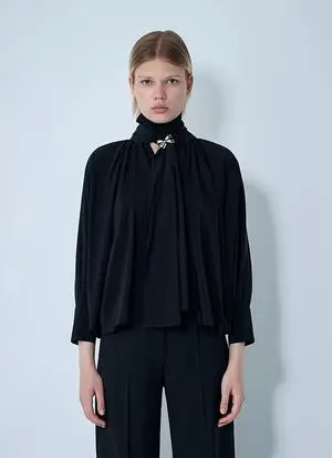 Max Mara Silk Blouse - Black