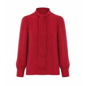 Gucci Interlocking G Chain Silk Jacquard Shirt - Red