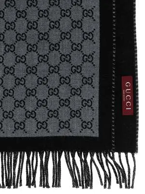 Gucci Gg Jacquard Scarf