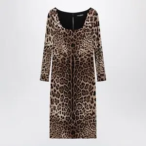 Dolce & Gabbana Viscose Dress - Brown