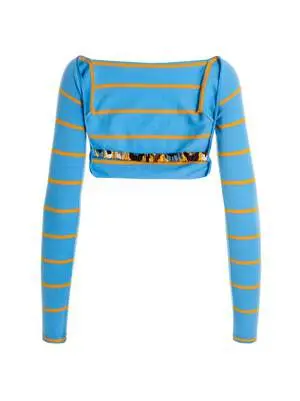 Emilio Pucci Cut-out Cropped Sweater