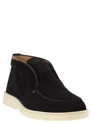 Santoni Suede Desert Boot
