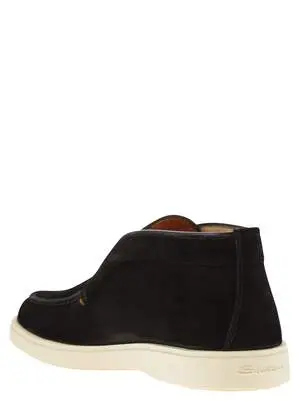 Santoni Suede Desert Boot