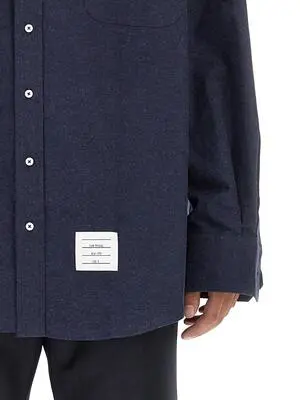 Thom Browne 4bar Shirt - Blue