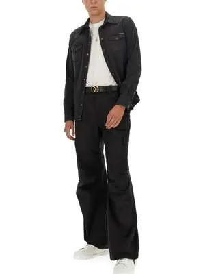 Dolce & Gabbana Roma Wide Leg Cargo Pants
