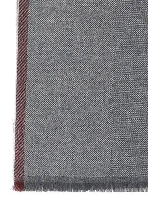 Brunello Cucinelli Diagonal Wool And Cashmere Scarf